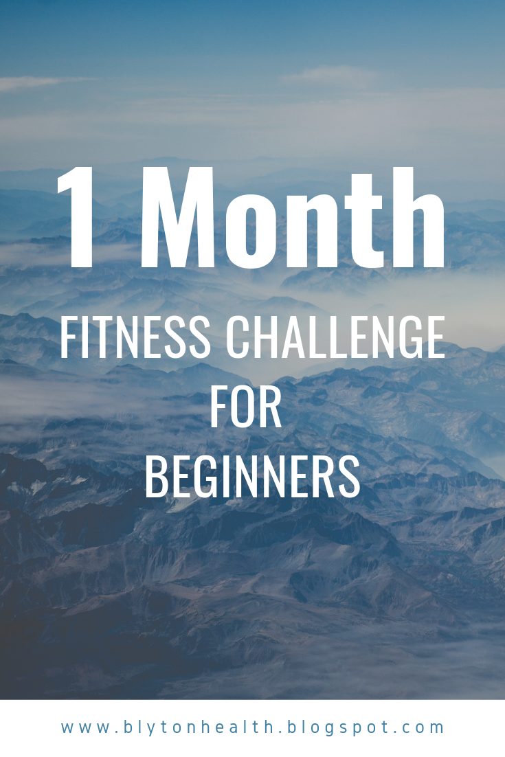 1 Month Fitness Challenge for Beginners