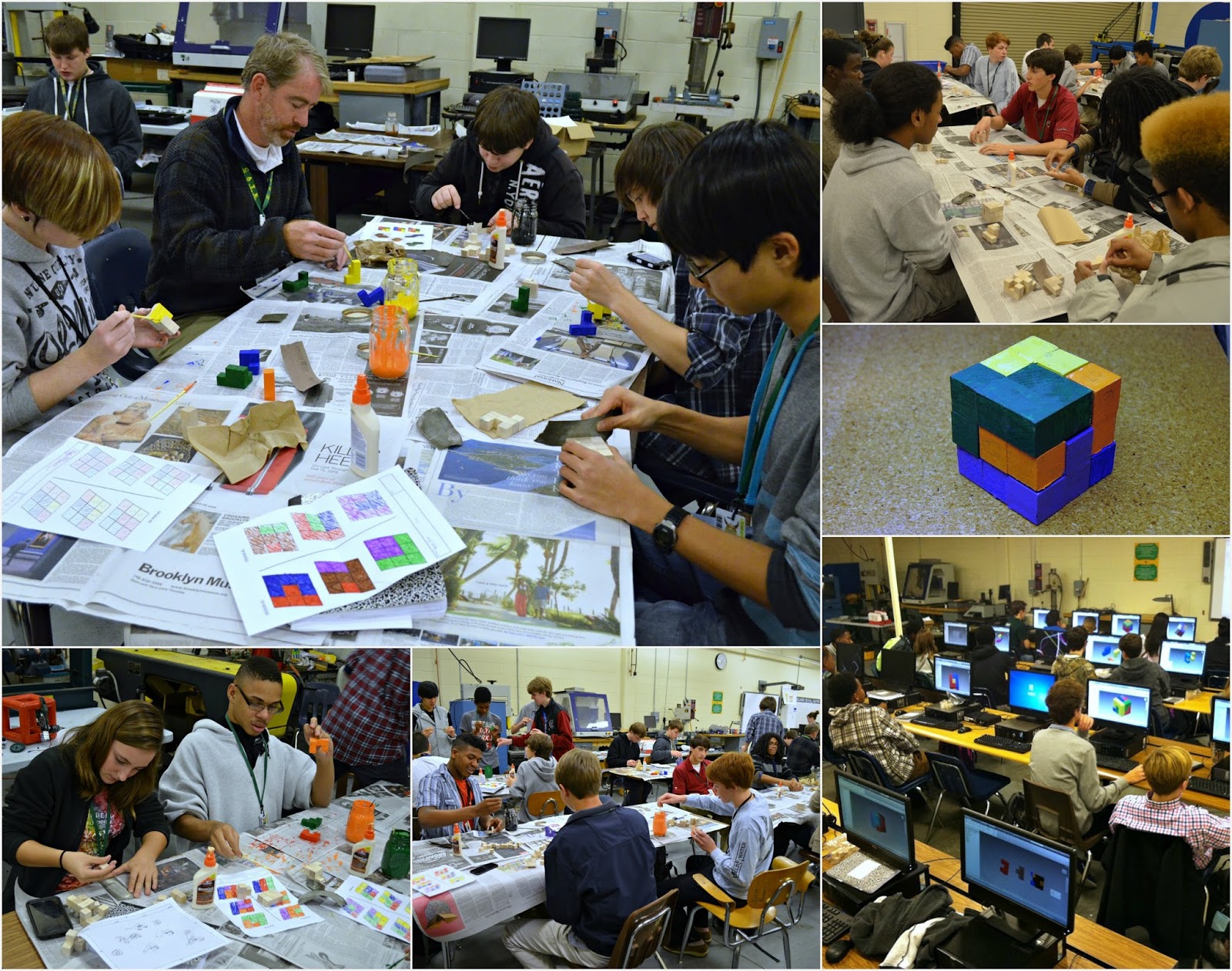 Viking Update: Engineering Students Puzzle Out Designs