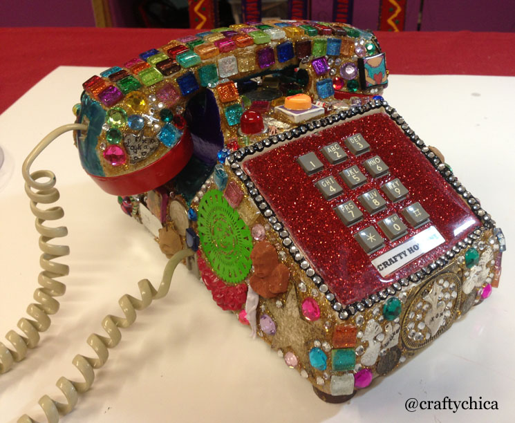 Decoden Phone DIY - Crafty Chica