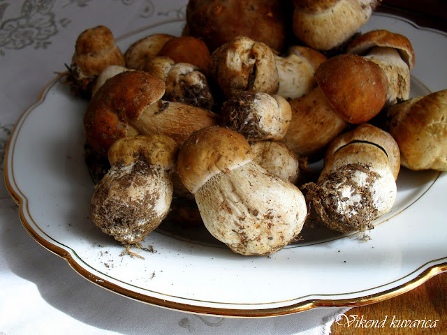 Vikend kuvarica: Vrganji na dva načina