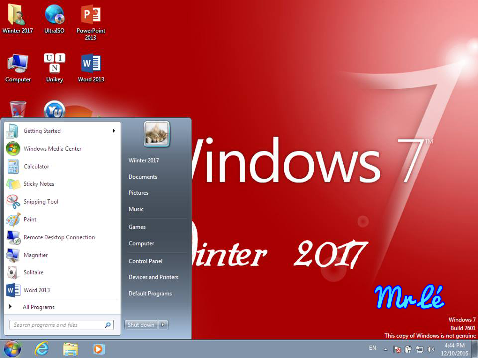 GHOST [Windows 7 Legacy] Winter Chuẩn Lagecy - MBR] by ThienIT - blog ...