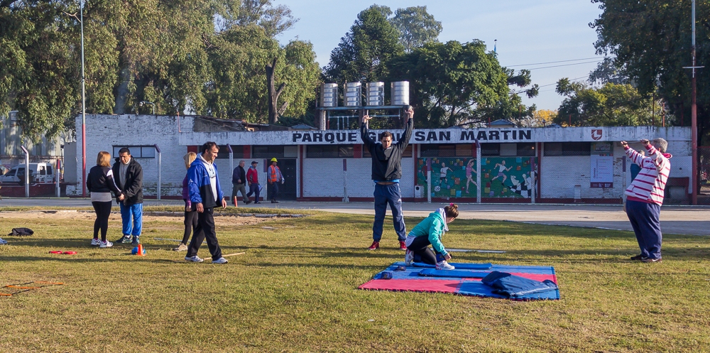PUNTO SUR: Refuerzan el programa "Moverse es salud" en le Parque Udabe
