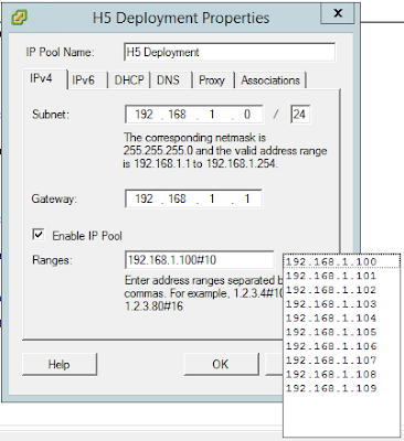 Configure IP Pools in your VMware Data Center | TechCrumble