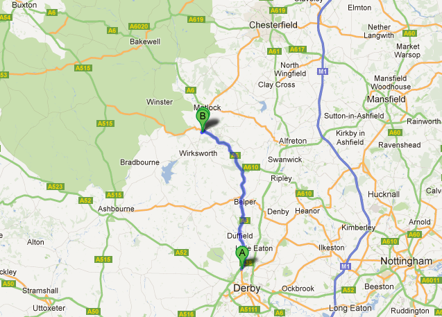 Freys in the UK: Cromford and the High Peak Incline