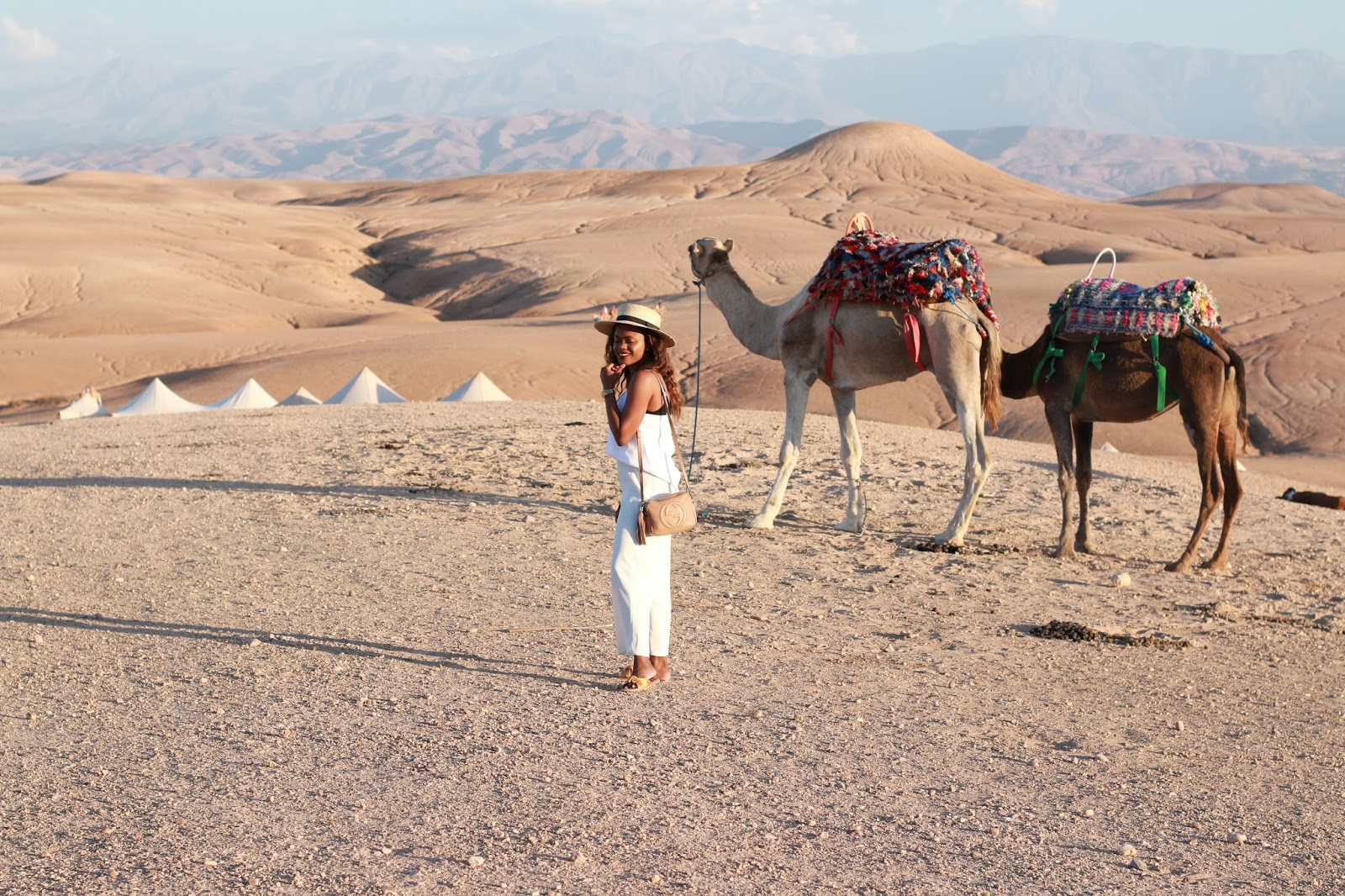 Dadou~Chic: Sunset Camel Ride : Agafay Desert