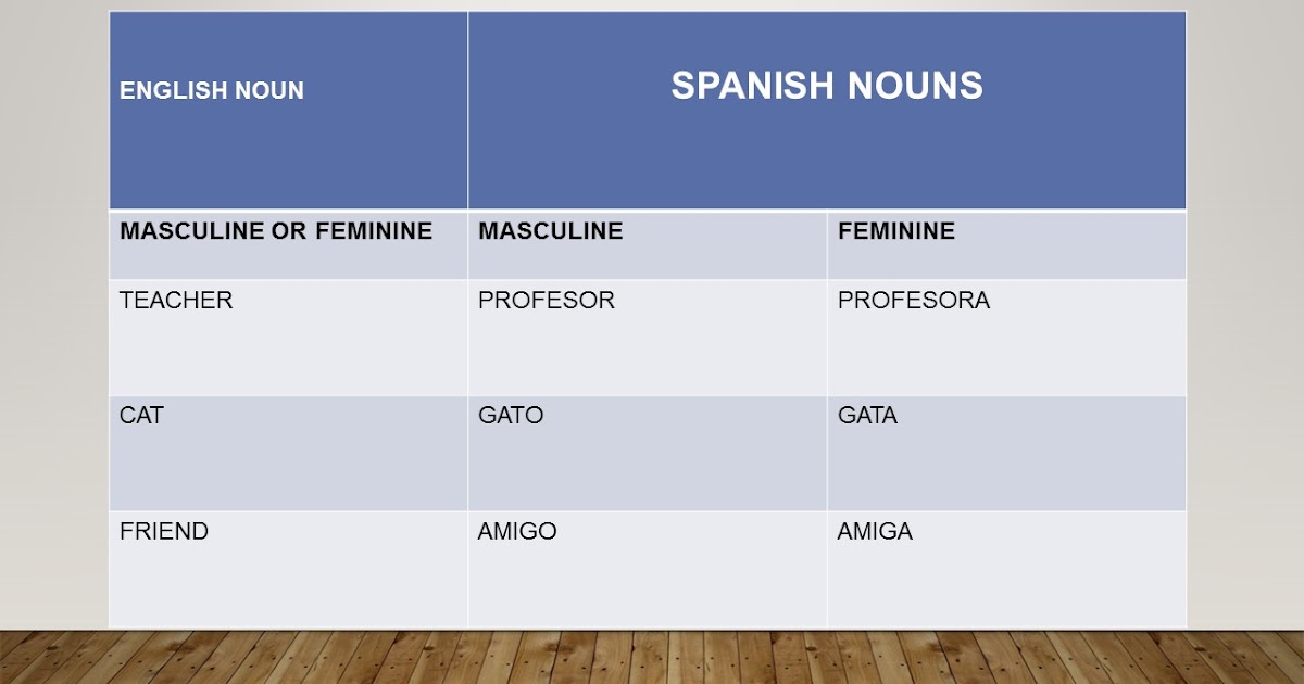 SPANISH CLASE!: ARTICLES AND NOUNS