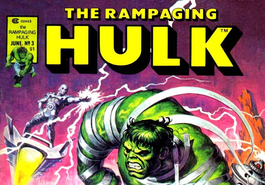 Rampaging Hulk #3 - Walt Simonson art - Pencil Ink