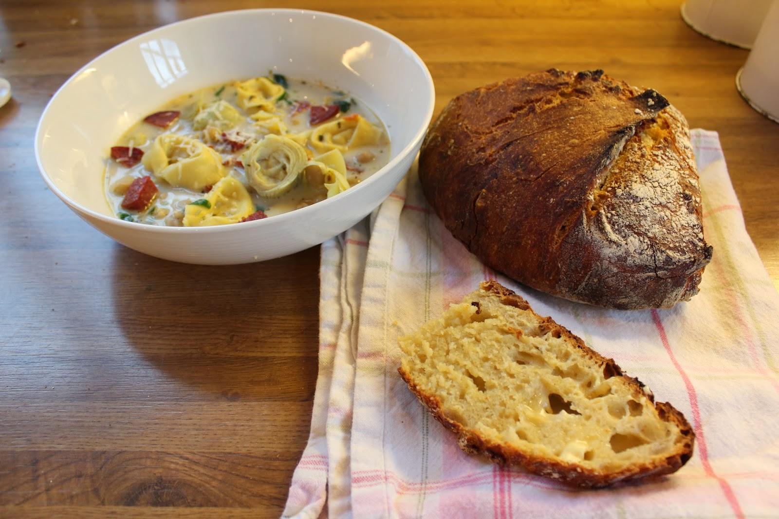 Monicas Matverden: Eltefritt landbrød med durumhvete