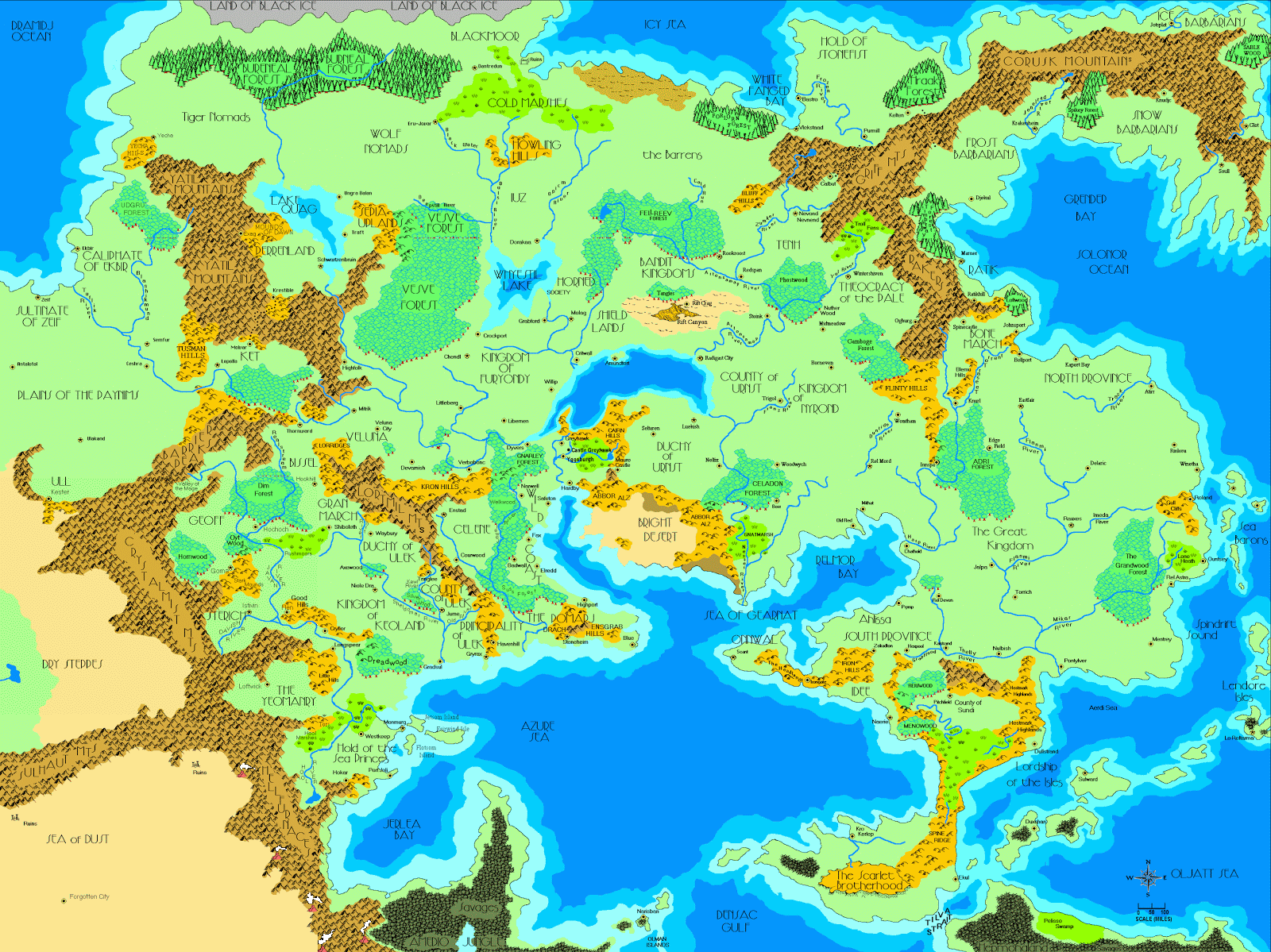 RoF Greyhawk Campaign: World of Greyhawk