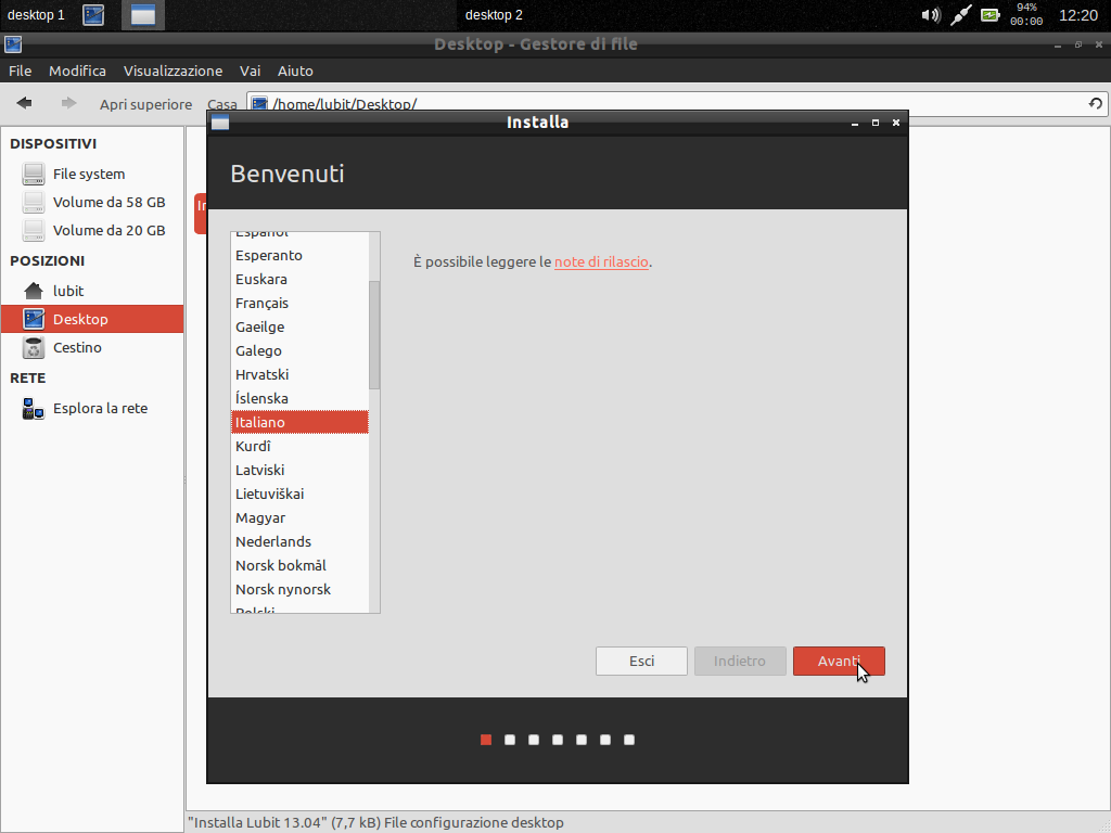 LUBIT LINUX: Installazione di lubit