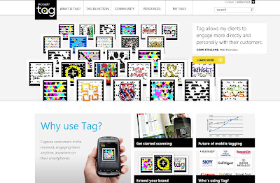 Microsoft tag: La competencia de los códigos QR