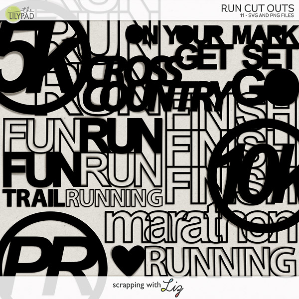 Look Here, Running Cut Outs and New State Cut Outs! / Scrapping with Liz