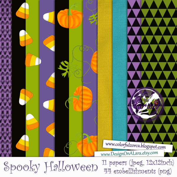Colorful Z_orca: Spooky Halloween