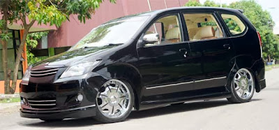 Modifikasi Avanza Hitam Ceper Gaul | JDM-Modifikasi