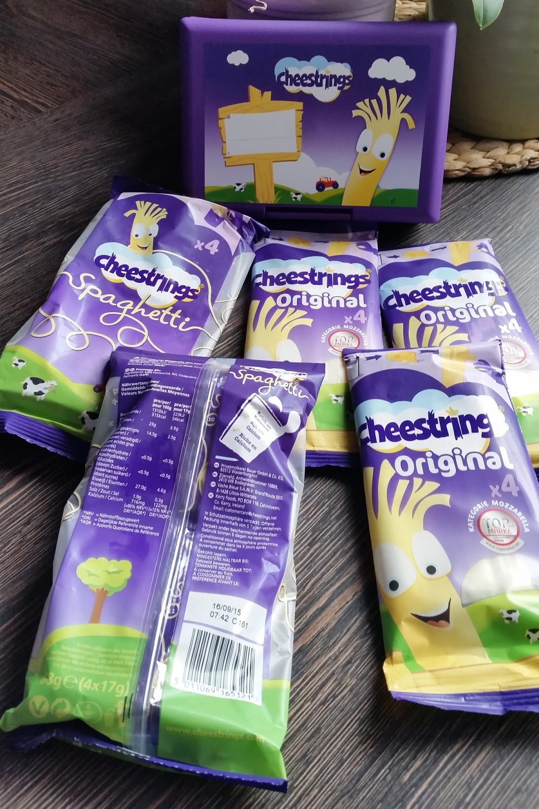 JuCheer testet: Cheestrings - der kreative Käse Snack