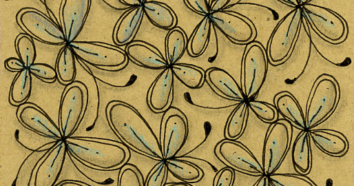 Time for Tangling: A few favorite Zentangle tangles