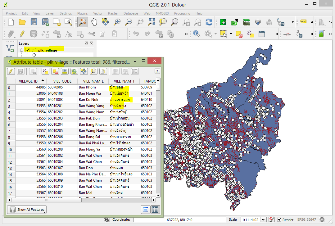 NUGIS :: Free and Open Source GIS // Geoinformatics Community and Sharing ::: เปิดข้อมูล GIS จาก ...