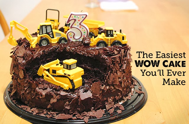pippa's long stockings: How I made my digger cake