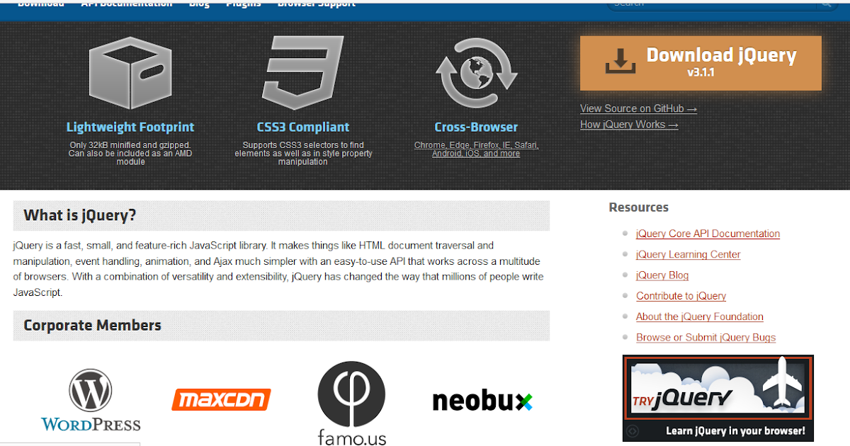 CAHYA'S BLOG: Membedah jquery dan cara menghubungkan file HTML dengan ...