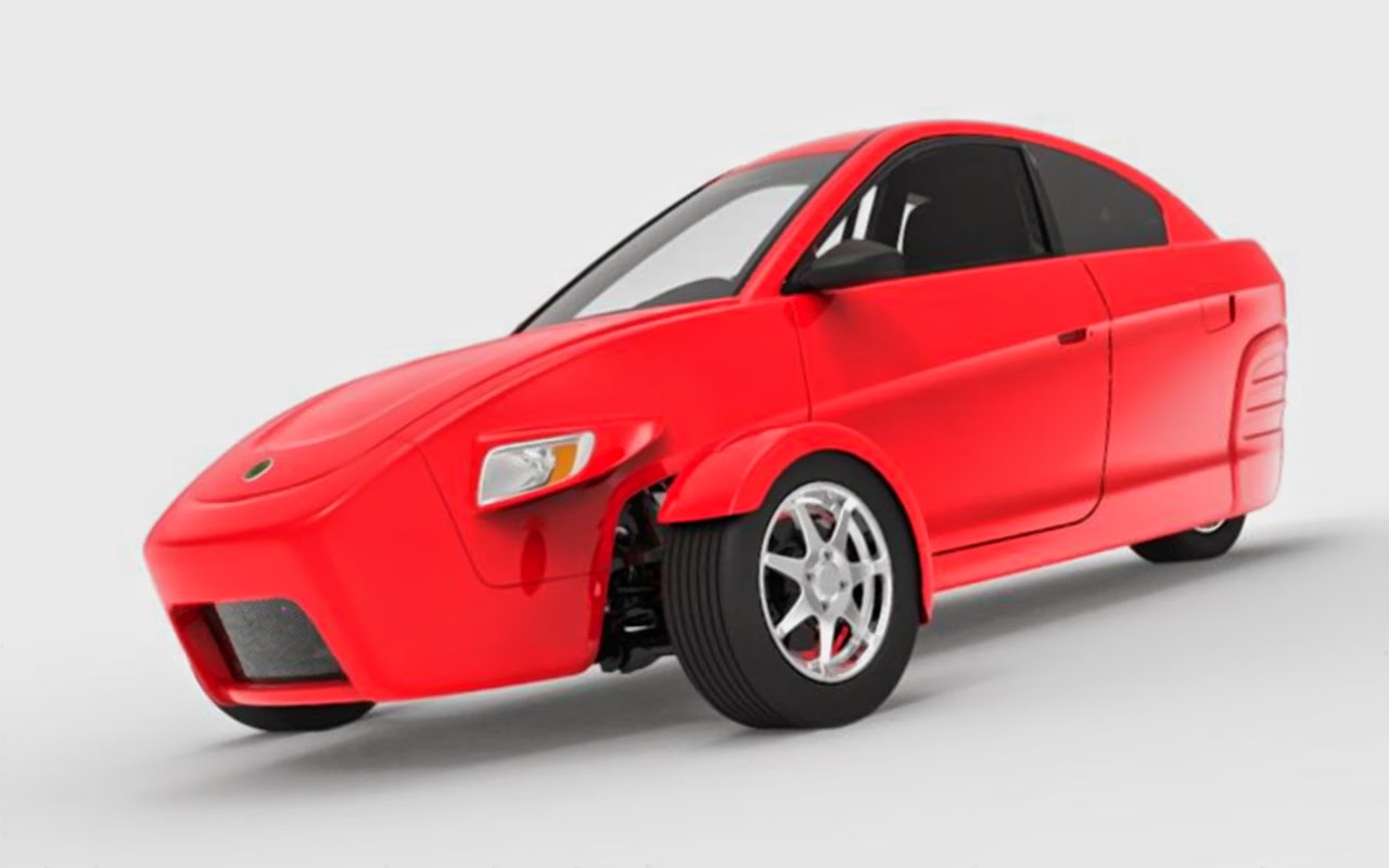 Tofu Cars: Three Wheel Car by Elio Motors