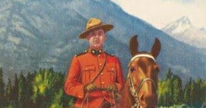 See it on a Postcard: Mountie on a Horse