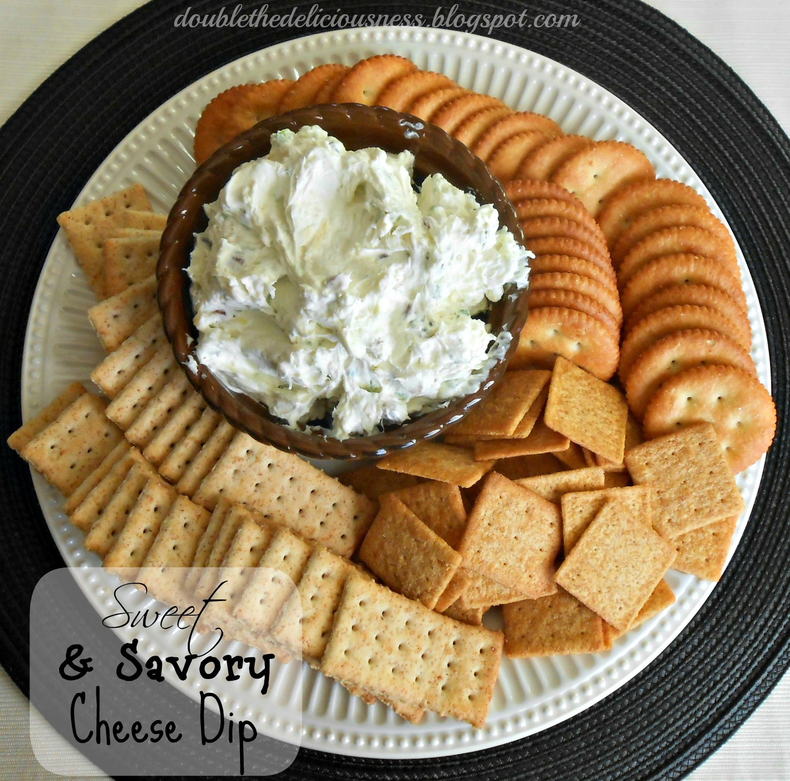 Double the Deliciousness: Sweet & Savory Cheese Dip