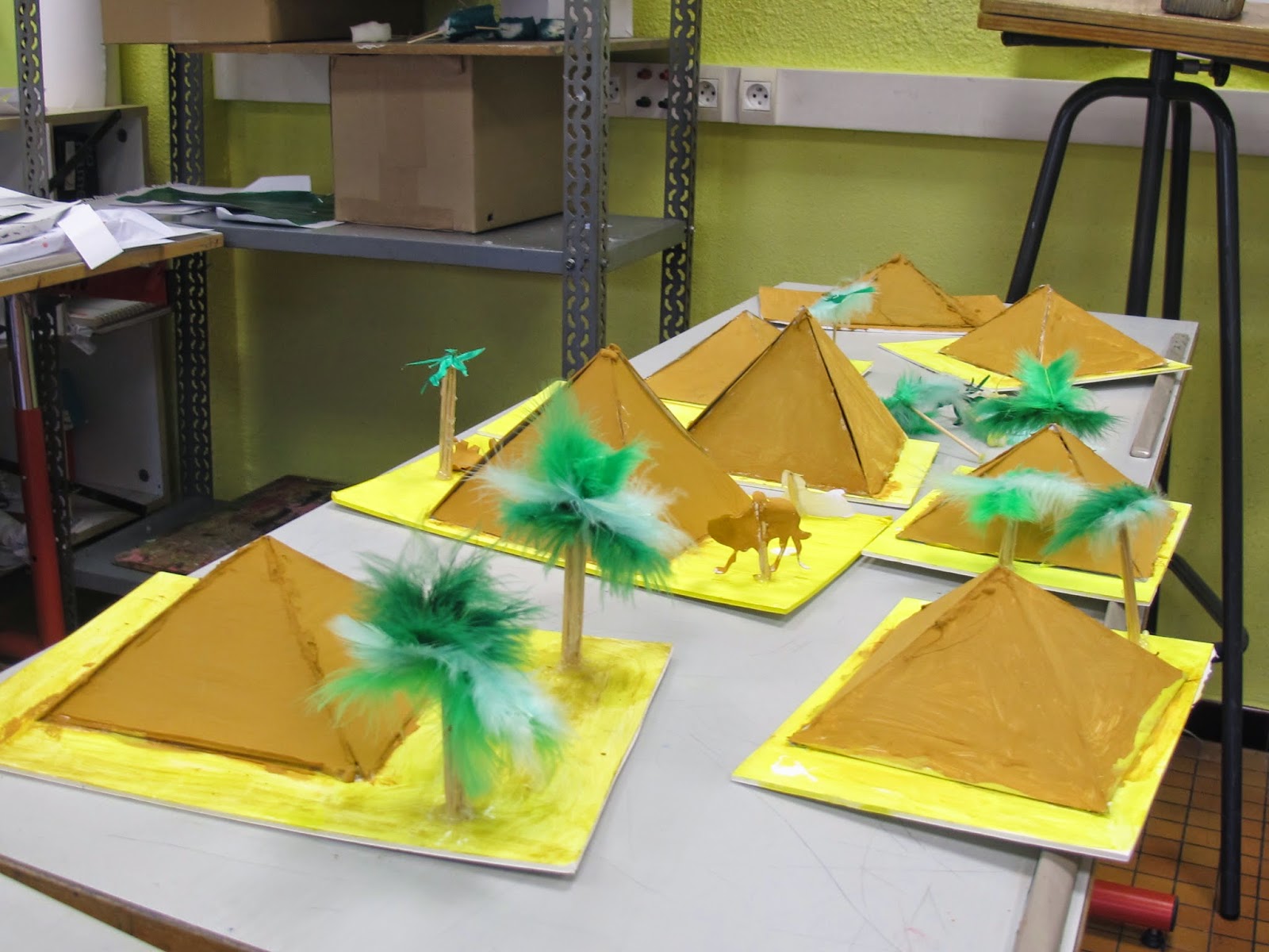 Arts plastiques: Les Pyramides d'Egypte