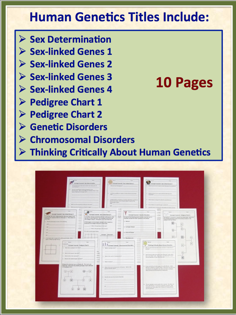 Amy Brown Science: Genetics Problems and Activities for Biology ...
