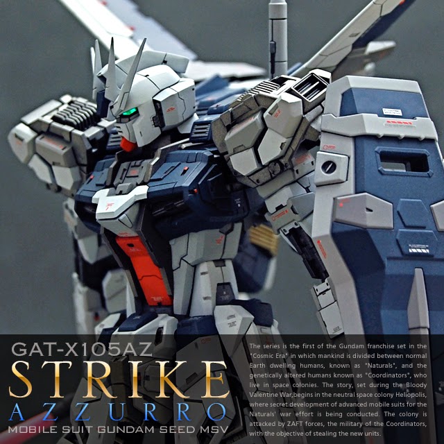 Custom Build: RG 1/144 Aile Strike Gundam "Azzurro"