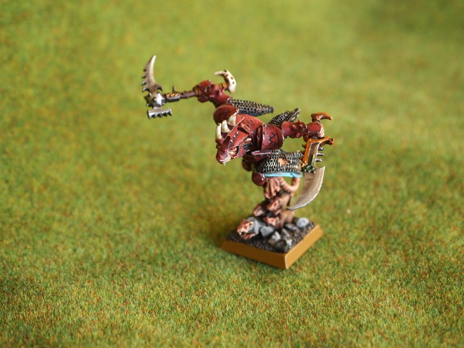 The Chattering Horde: Queek Headtaker finished!