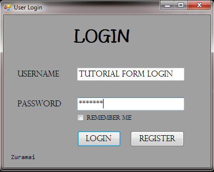 Tutorial C# : Membuat Form Login Admin Dan User Di Visual Studio 2017 ...