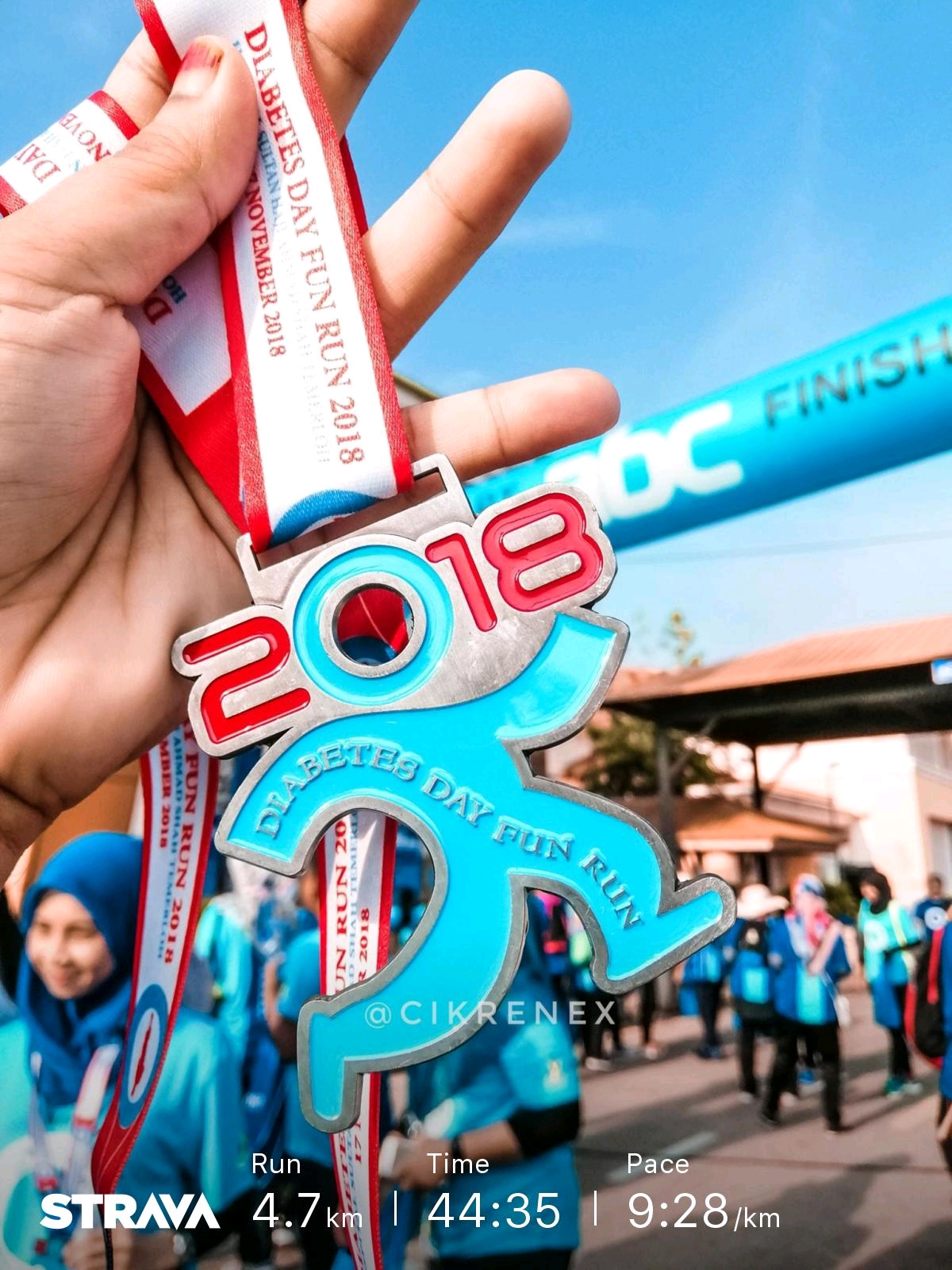 Diabetes's Day Fun Run di Hoshas / Blog Cik Renex