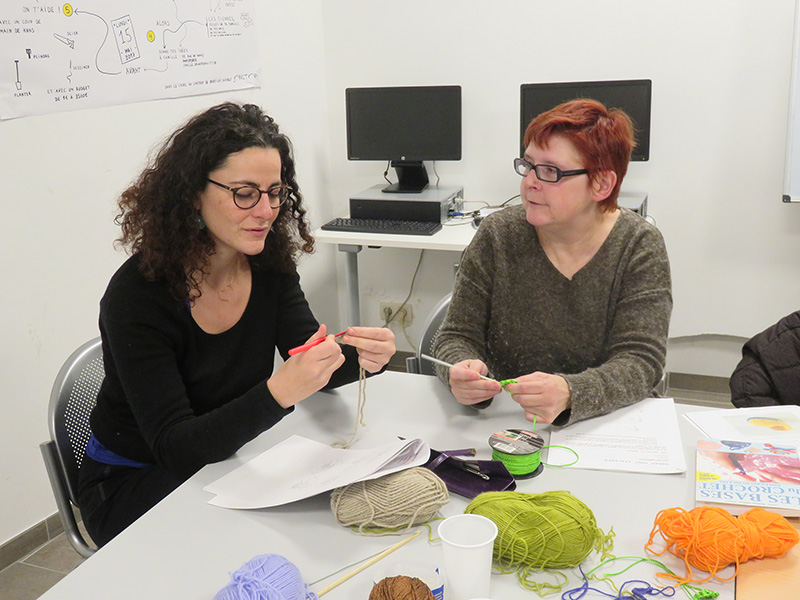 Partageons nos savoir-faire !: Retour en photo sur l'atelier crochet