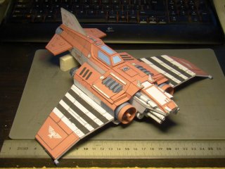 Warhammer 40K - Thunderbolt Papercraft Recolor | Papercraft Paradise ...