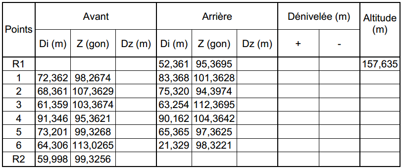 cheminement Exercice - COURS EN BTP ET GÉNIE CIVIL