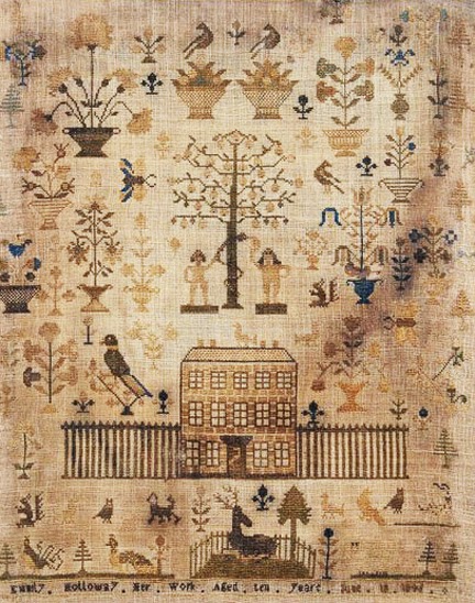 Barbara Brackman's MATERIAL CULTURE: Another Adam & Eve Quilt