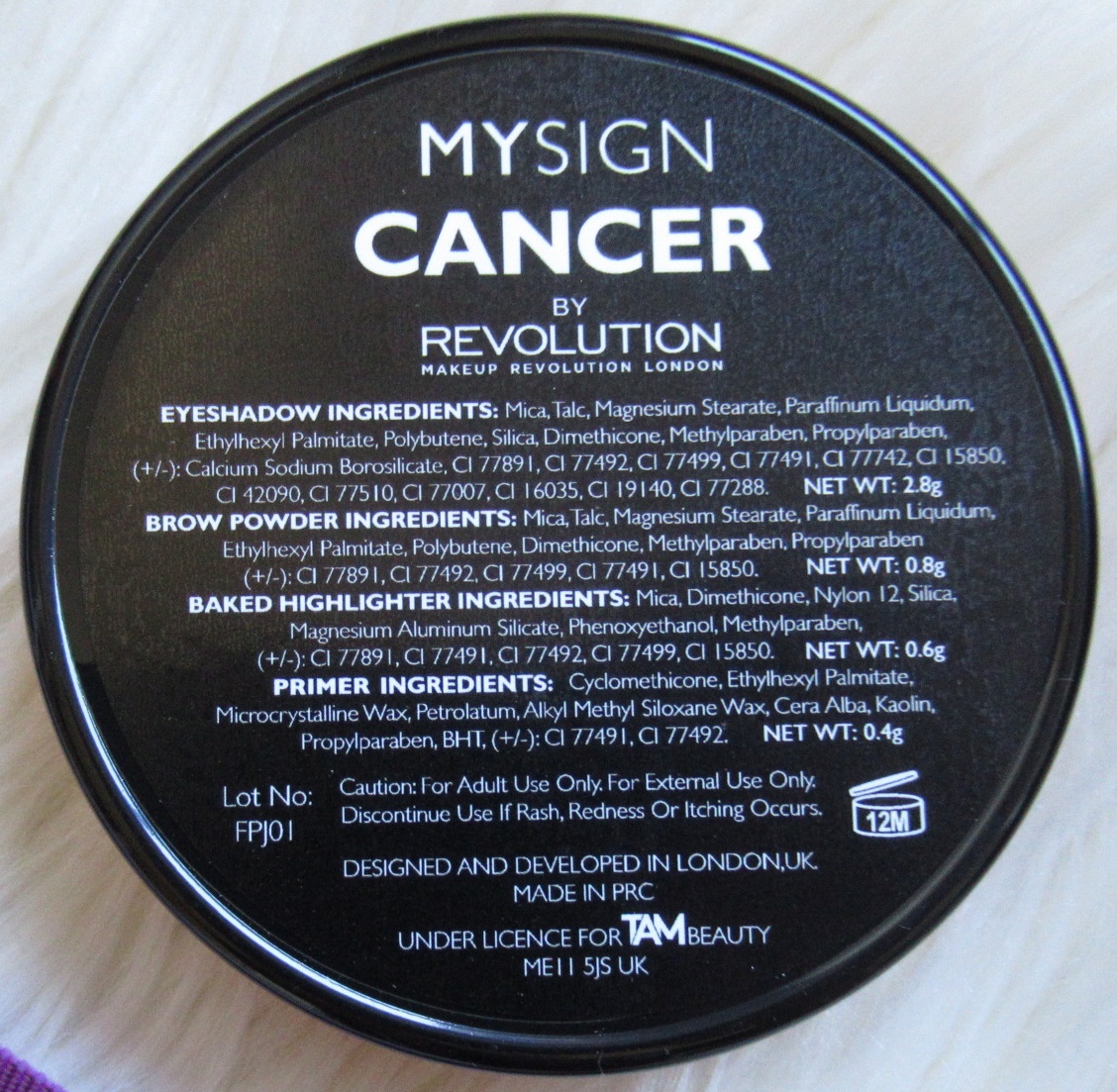 * Freak Muffin *: Makeup Revolution - My Sign: Cancer