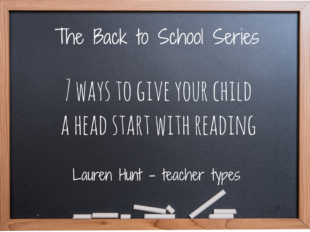 Give Your Child a Head Start with Reading | Back to School Series ...