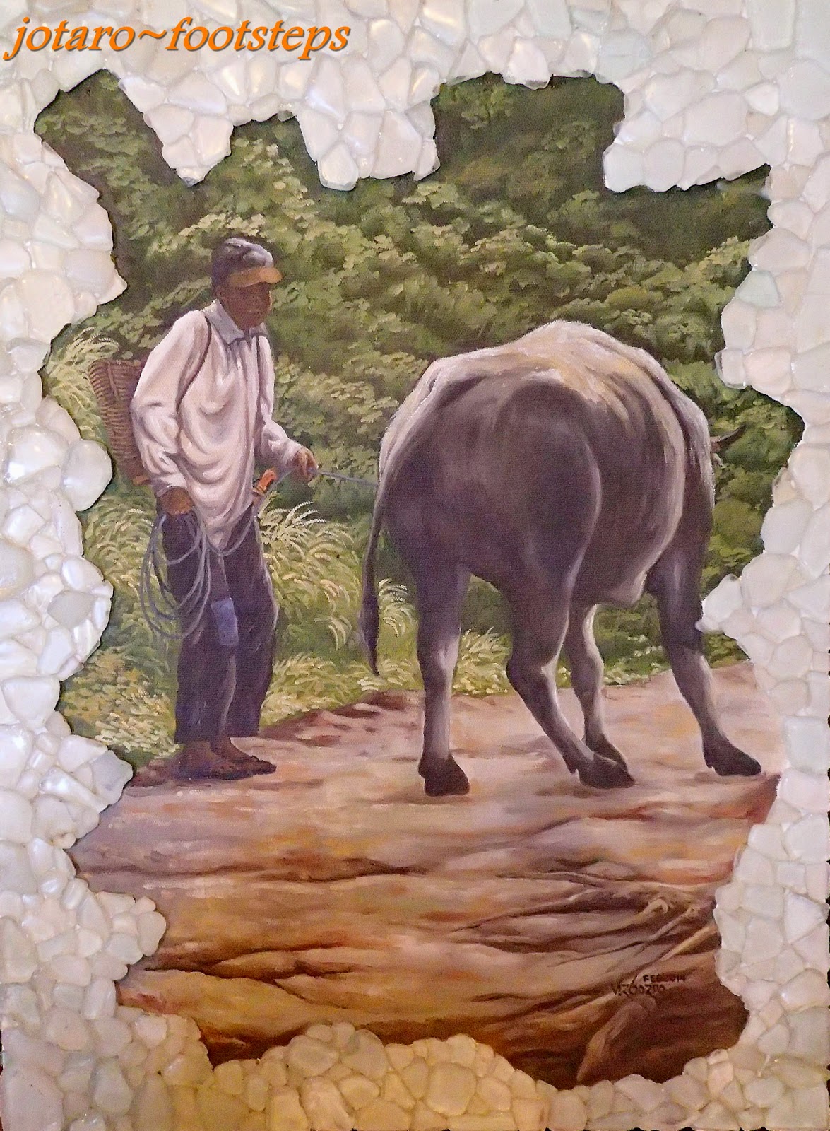 Footsteps - Jotaro's Travels: Art Gallery : Filipino Ivatan Art @ Batanes