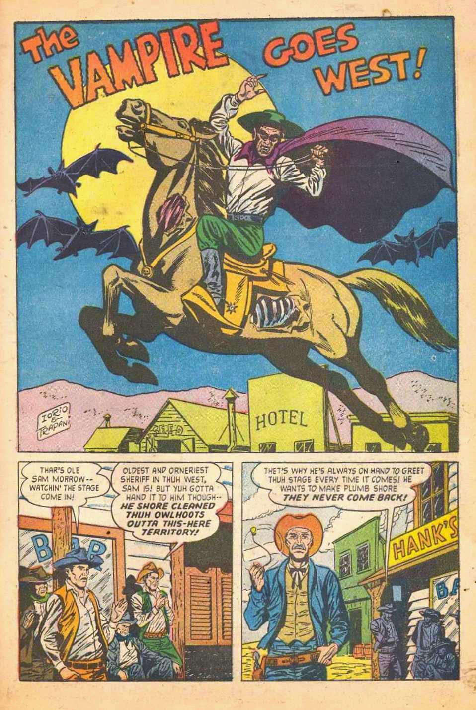 Destination Nightmare: The Vampire Goes West