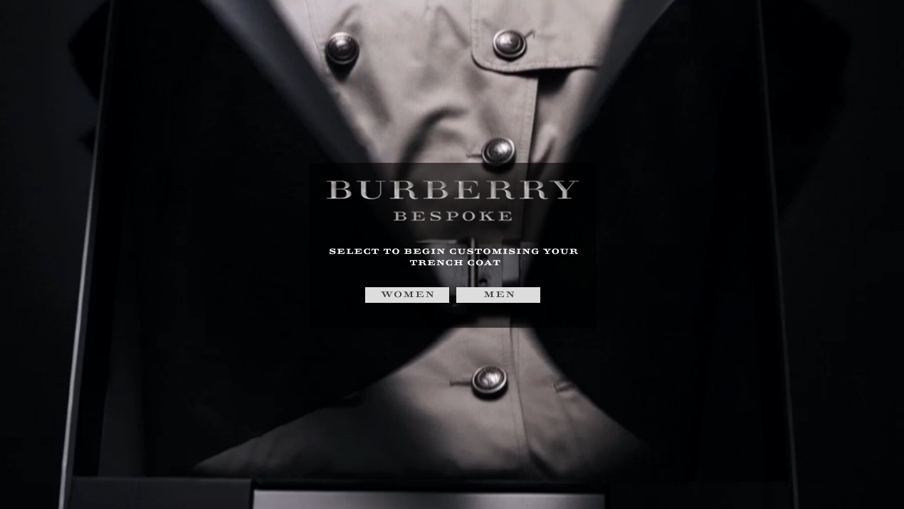 edition H: Burberry : Bespoke Trench Coat