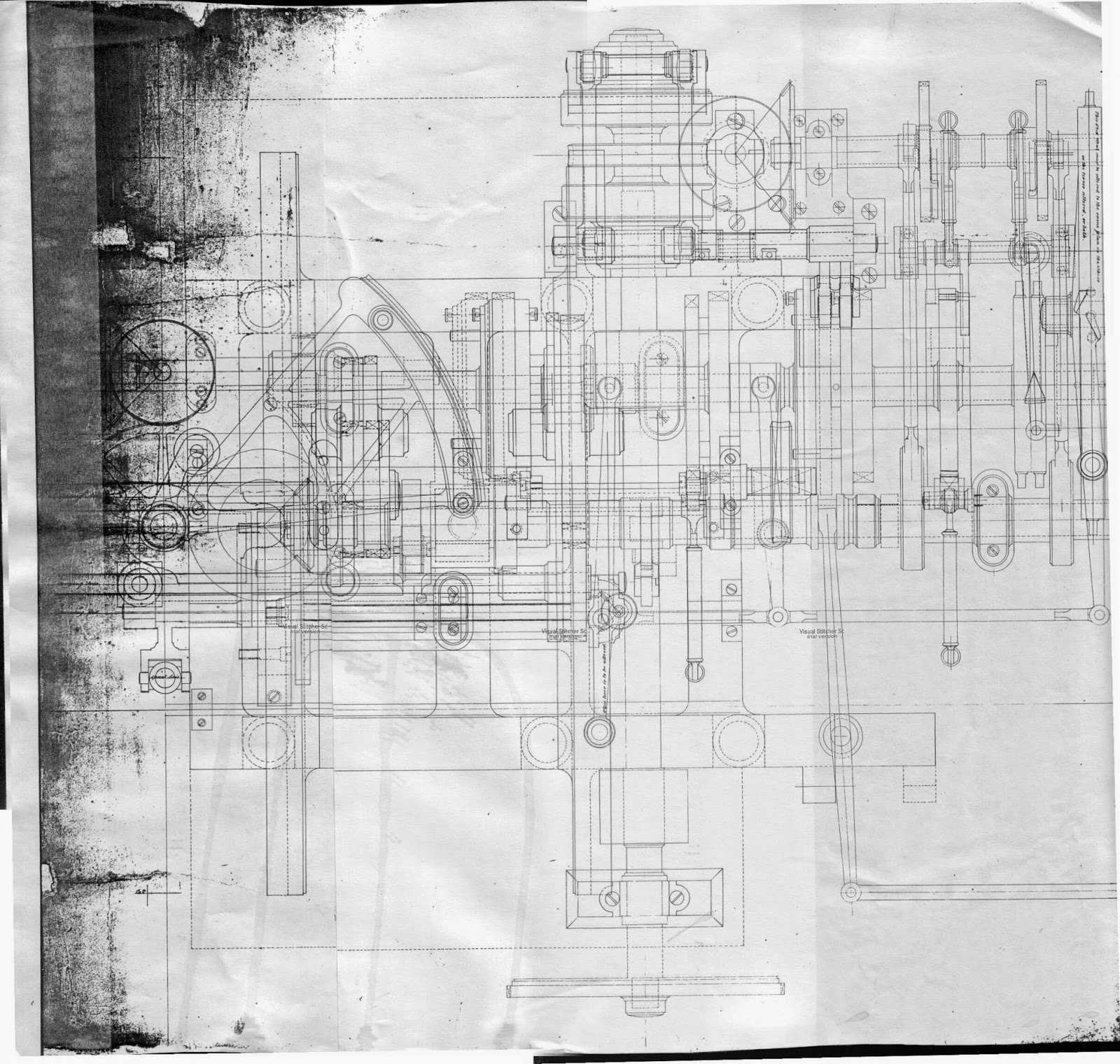Charles Babbage's First Difference Engine: Difference Engine Plan View ...