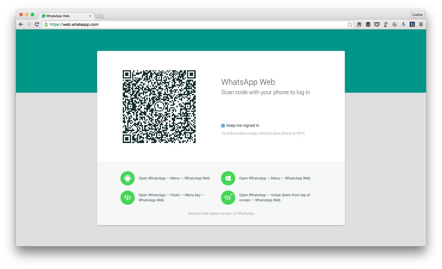 WhatsApp ganha versão web - mas que depende do smartphone | Aberto até ...
