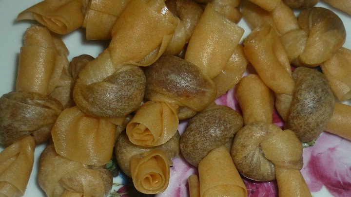 my cinta coklat: Popia Simpul & Popia Nestum