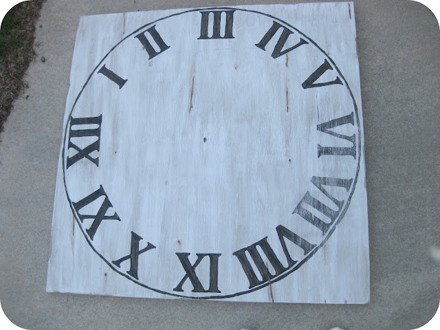 {twenty}something: Knock-Off Pottery Barn Clock