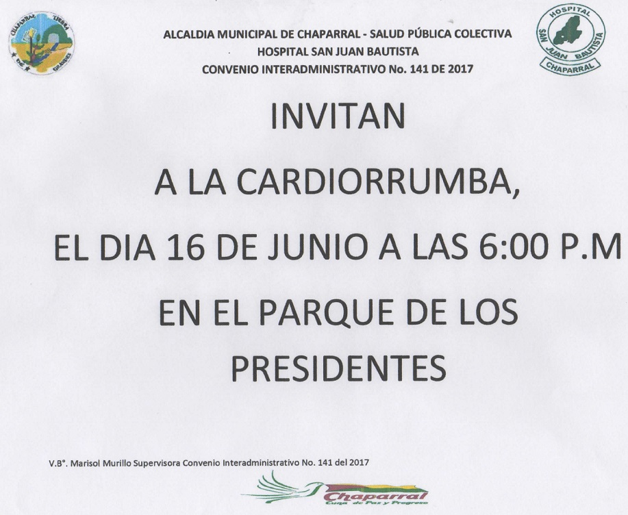 Blog Alcaldía Chaparral Tolima 2016-2019 "Cuna de Paz y Progreso ...