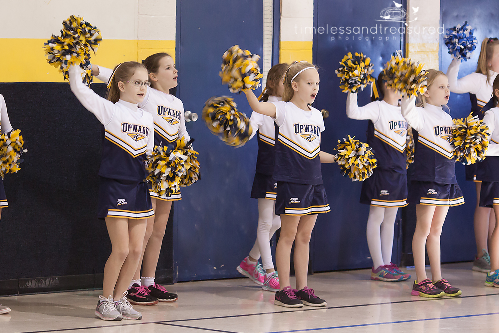 Timeless and Treasured - My Three Girls: Upward Cheerleading 2016