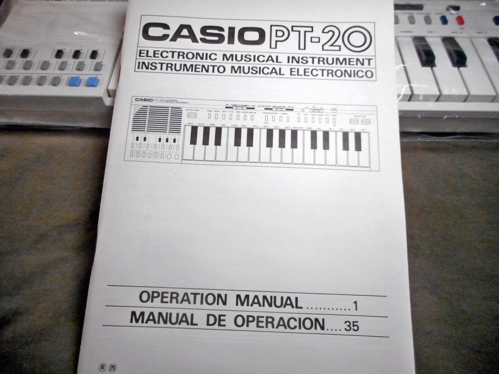 MATRIXSYNTH: Casio PT-20 Synthesizer New Unused Vintage