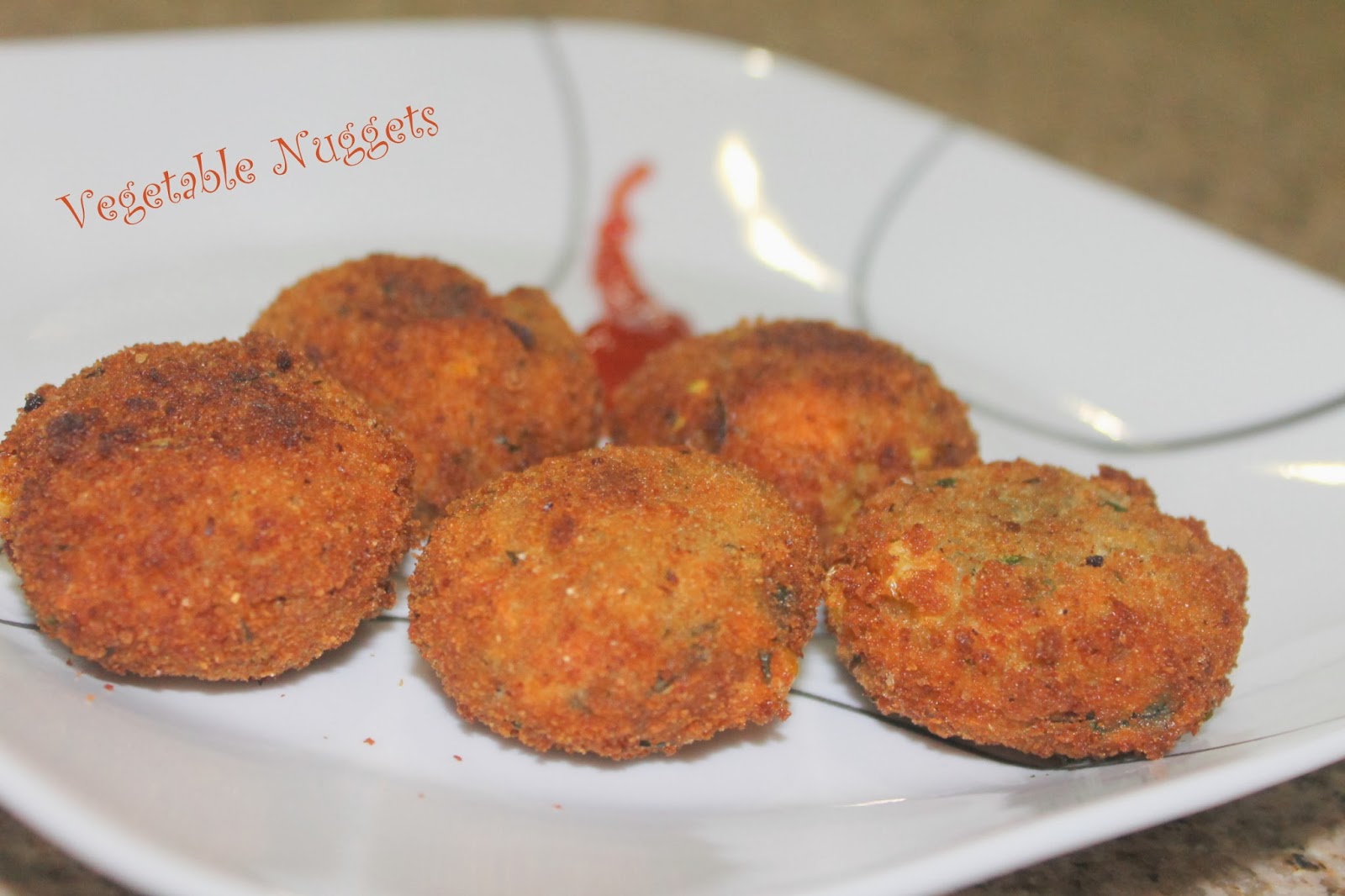 VineelaSiva: Vegetable Nuggets