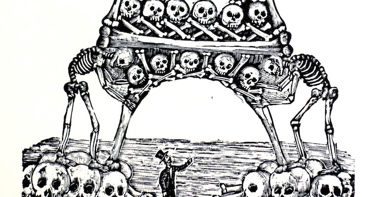 Bibliofilia novohispana: Manuel Manilla grabador de calaveras.